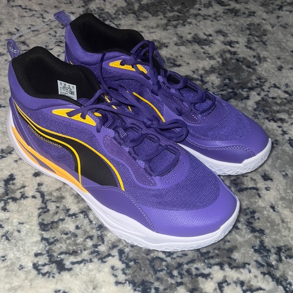 Puma | Shoes | New Puma Playmaker Pro Lakers | Poshmark